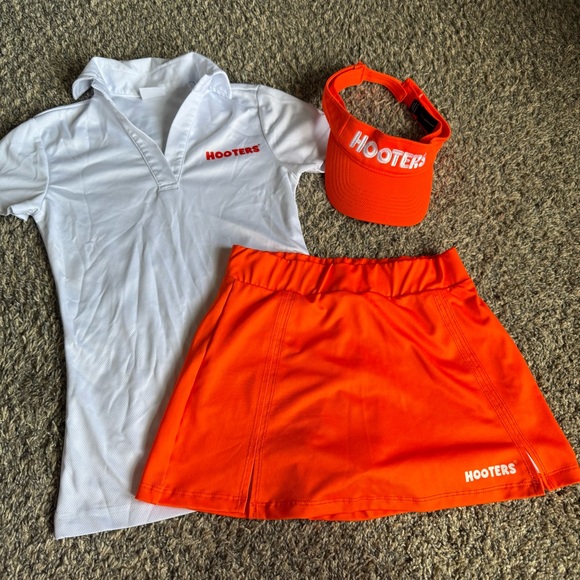 Hooters | Skirts | Exclusive Hooters Promo Golf Outfit Rare | Poshmark